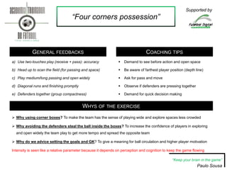 Four corners possession Exercise | PPTX