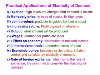 3. elasticity of demand | PPT
