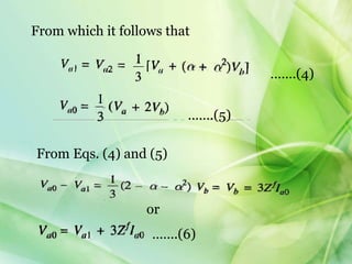 Double Line To Ground Fault Analysis | PPTX