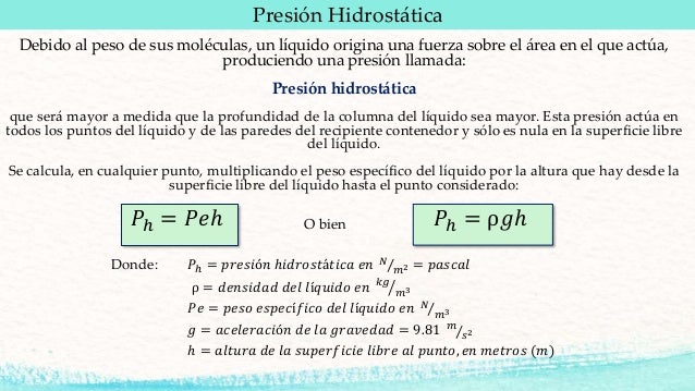 3.2 Hidrostática