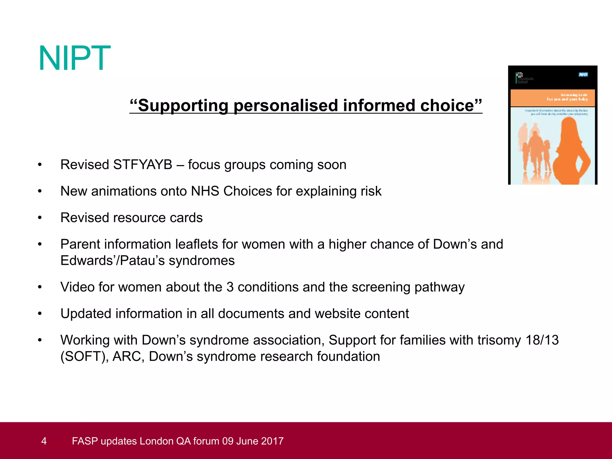 3. Fetal anomaly screening programmes update | PDF | Pregnancy ...