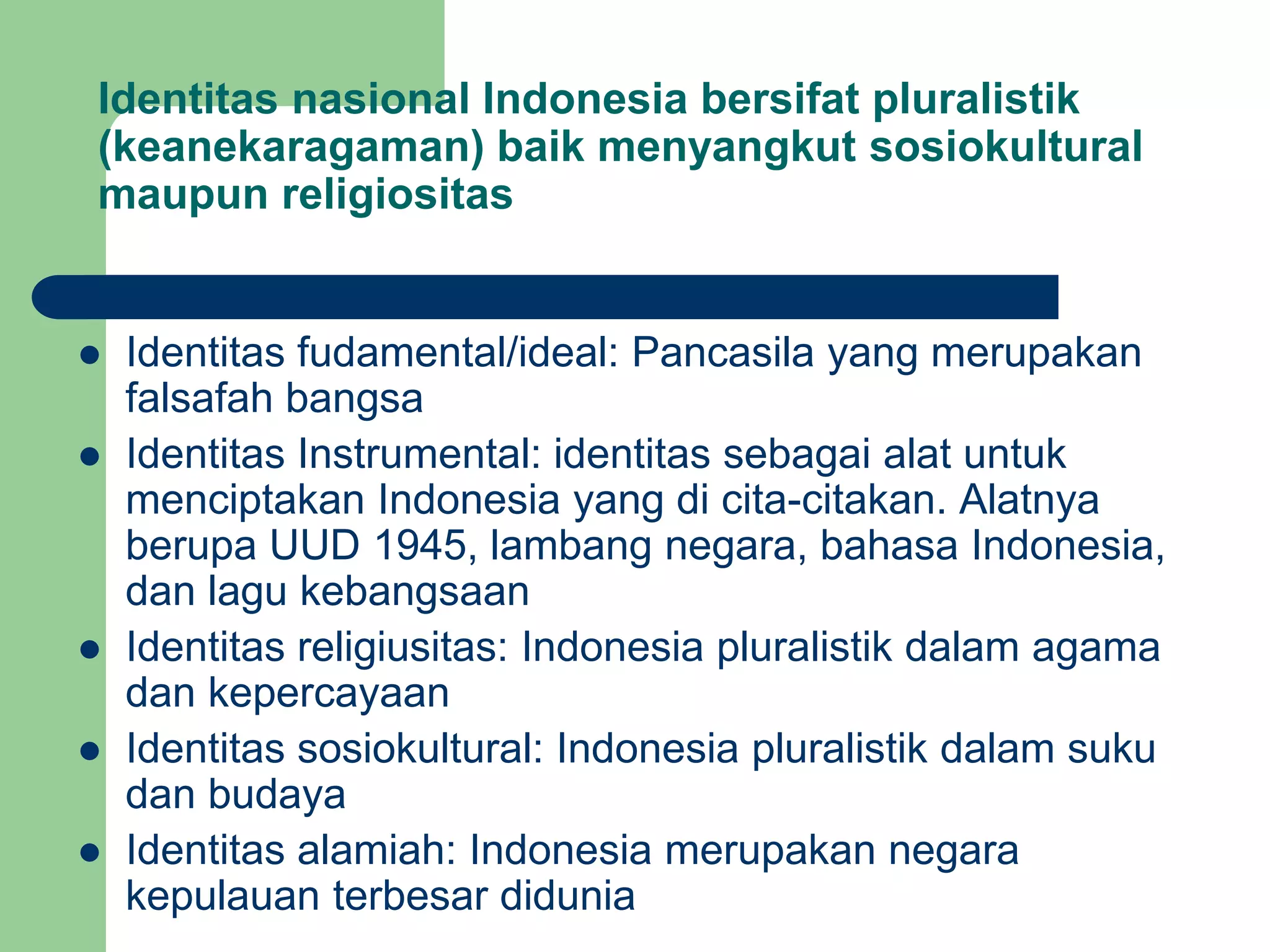 3. identitas nasional | PPTX