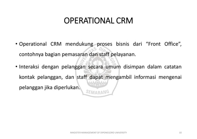 Customer Relationship Management PPT | PPTX