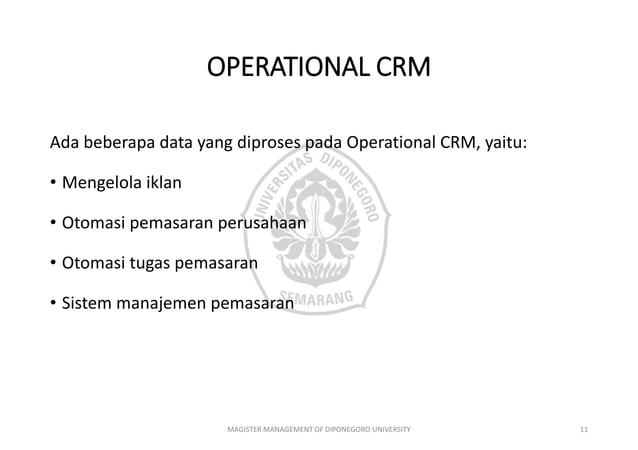 Customer Relationship Management PPT | PPTX