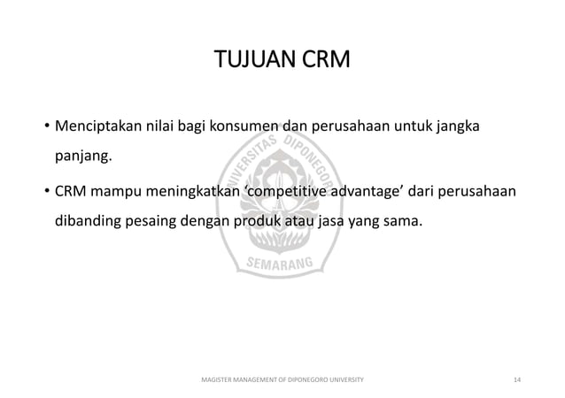 Customer Relationship Management PPT | PPTX
