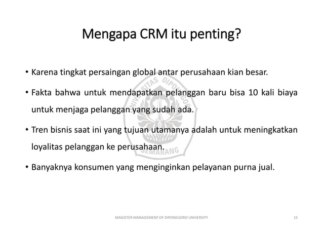 Customer Relationship Management PPT | PPTX