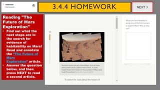Writing an Argument About the Channel on Mars | PDF