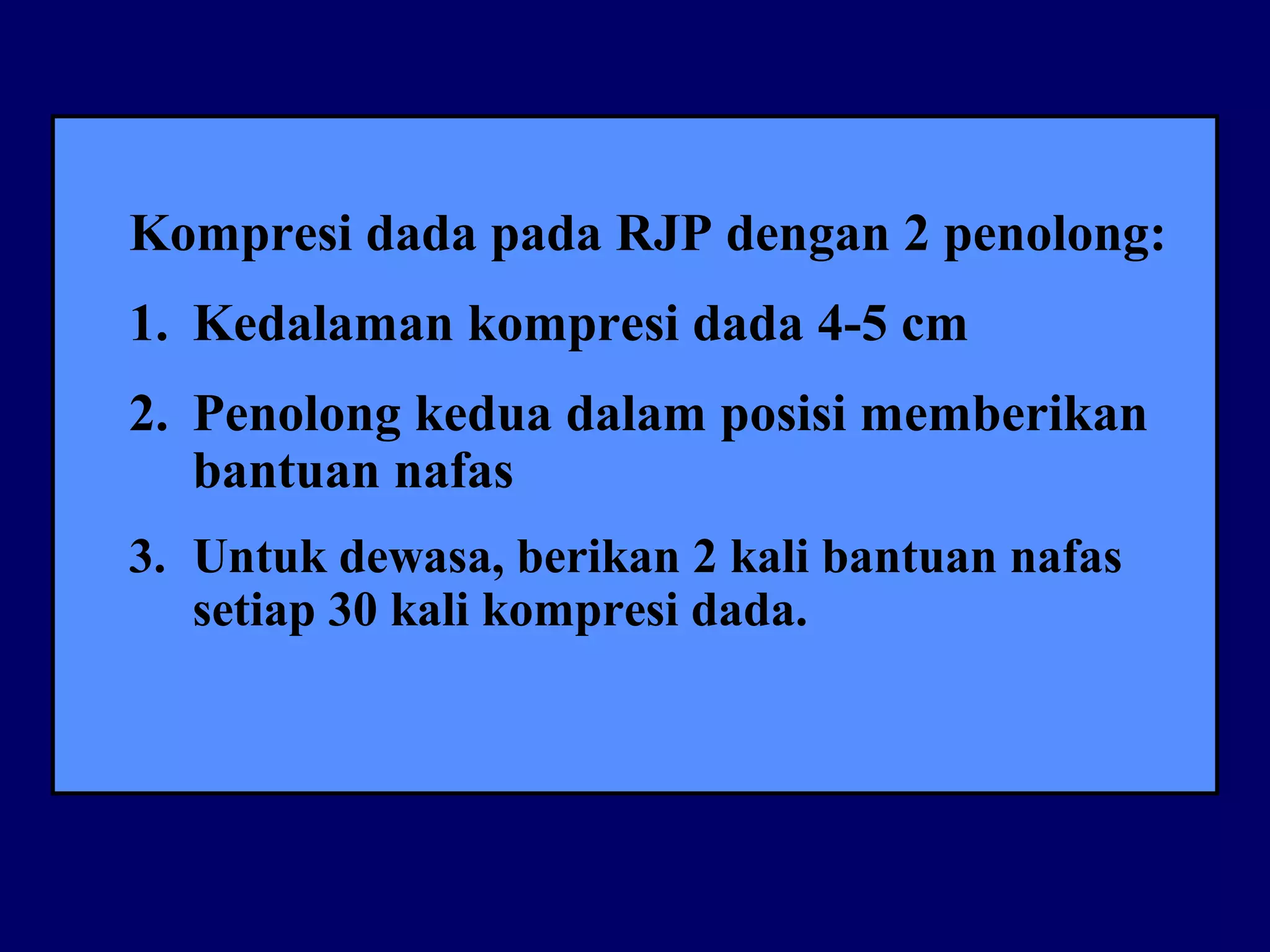 Cardiopulmonary Resuscitation (CPR) atau Resusitasi Jantung Paru-paru | PPT