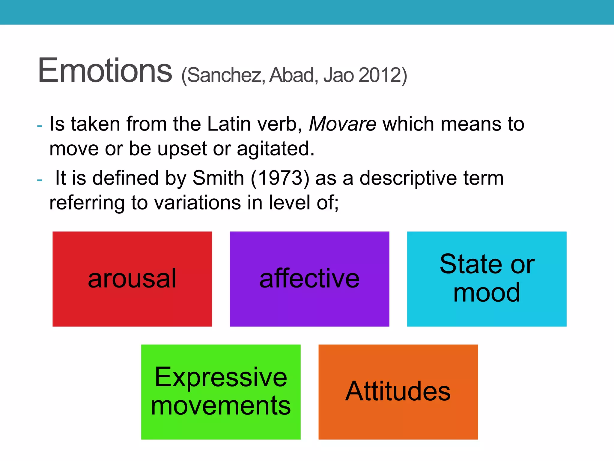 Feelings and emotions | PPTX