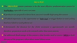 Presentation: Protocols for Synchronization of Estrus | PPT