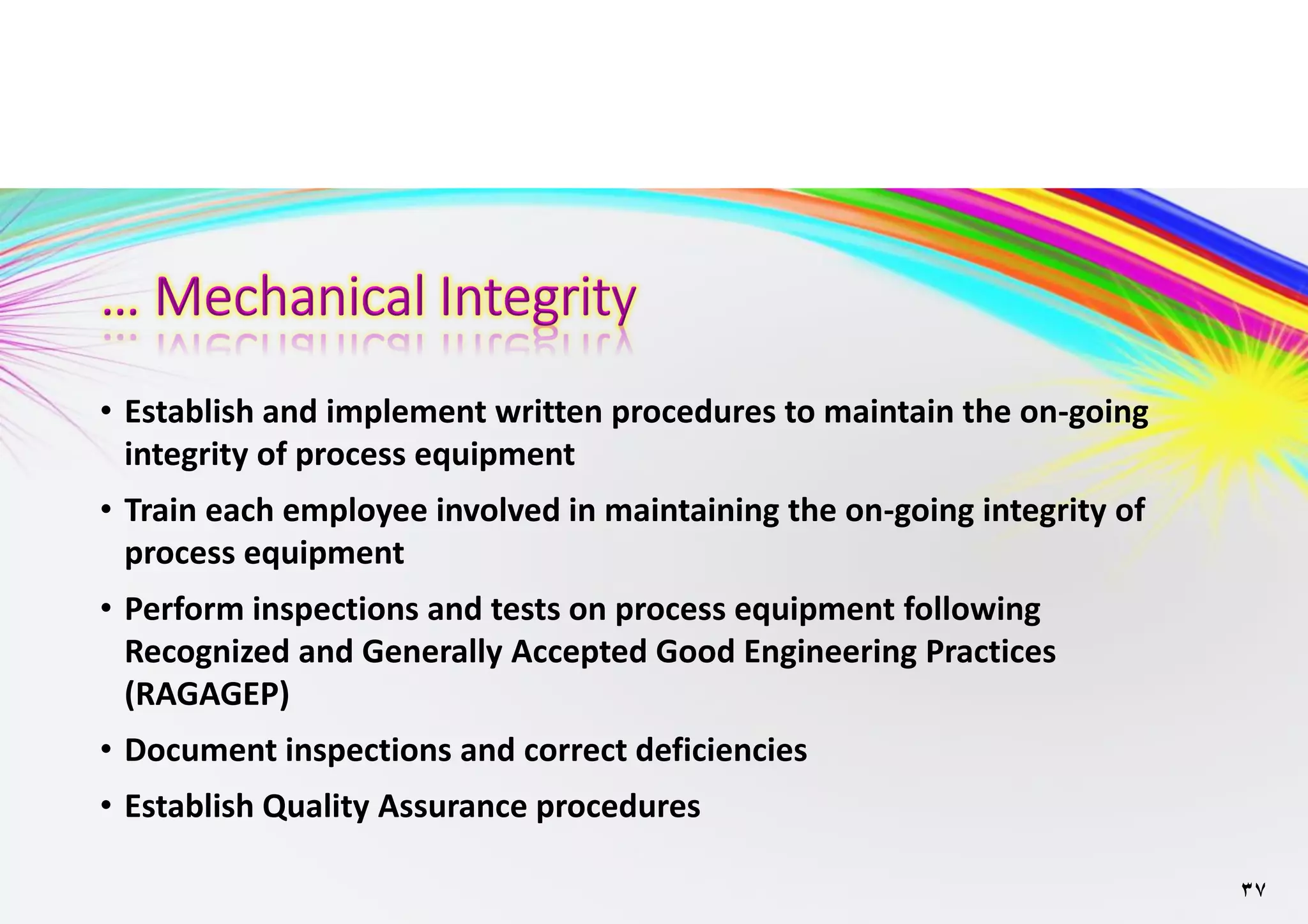 Elements of Process Safety Management | PDF
