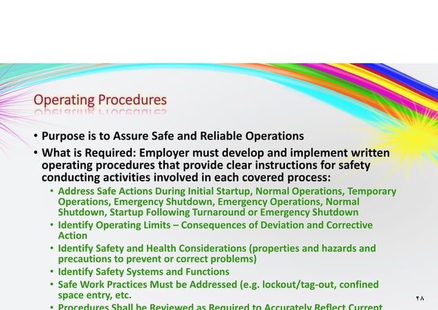 Elements of Process Safety Management | PDF | Civil Engineering ...