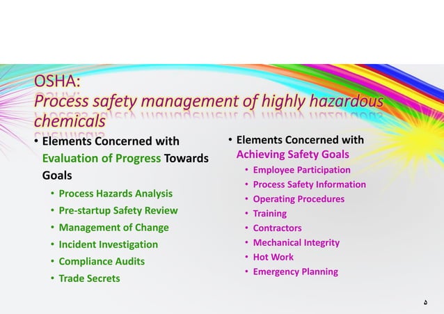 Elements of Process Safety Management | PDF | Civil Engineering ...