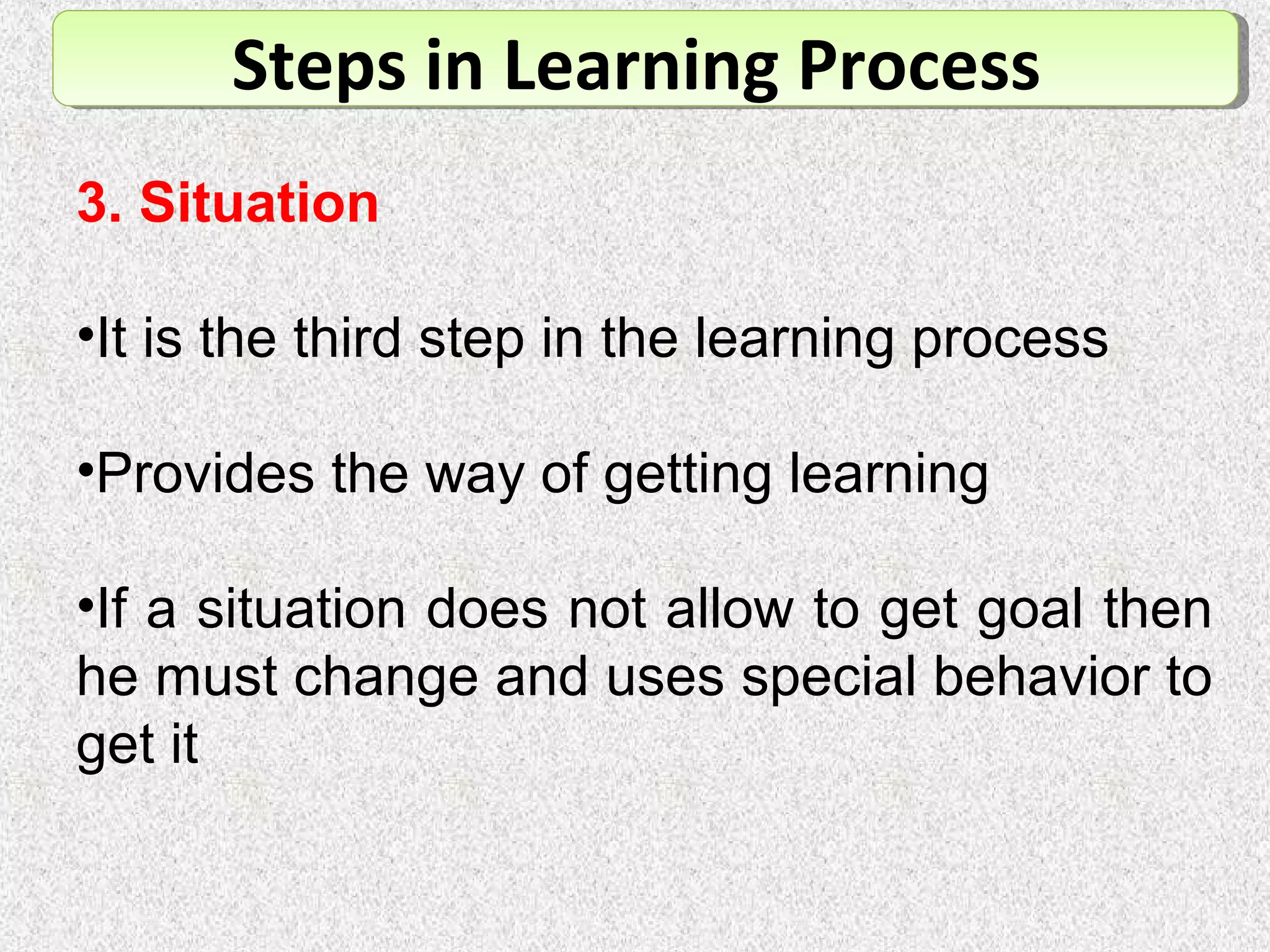 Learning process | PPT