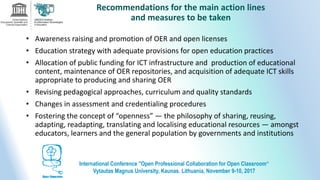 From Open Educational Resources to Open Educational Practices | PPT