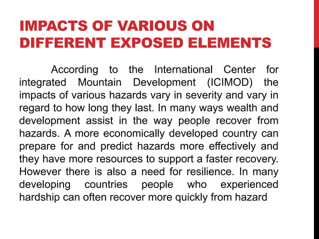 Basic concept of Hazards | PPTX | Geology | Science