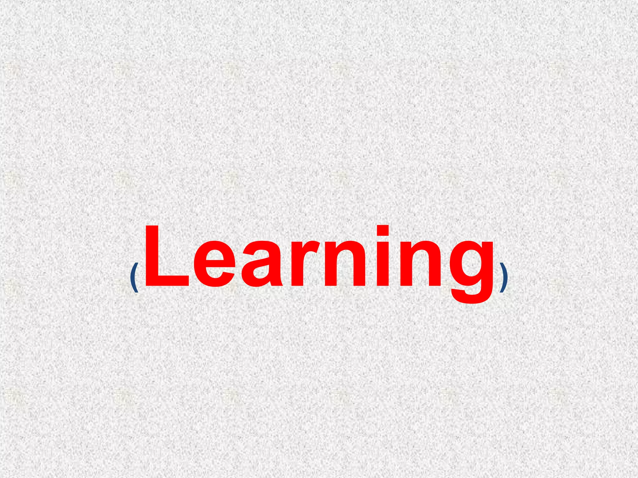 Definition of learning | PPT