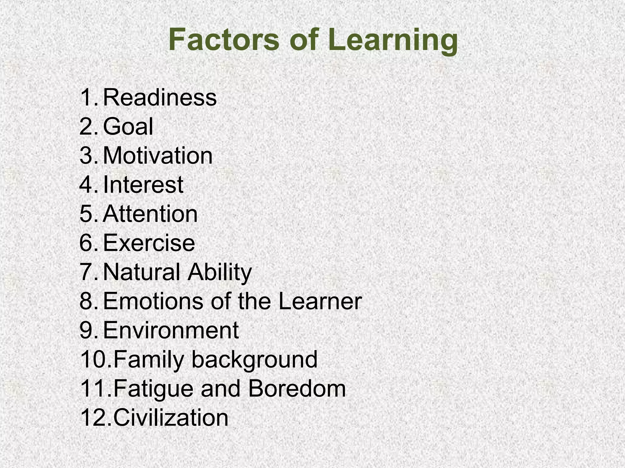 Definition of learning | PPT