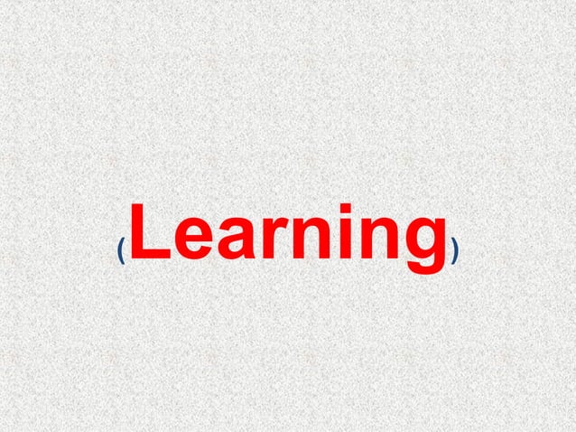 Definition of learning | PPT | Education