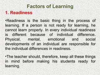 Definition of learning | PPT