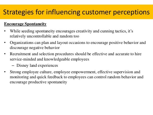 3. consumer perception