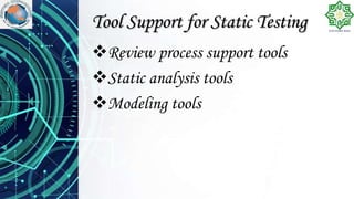 tool support for testing | PPT