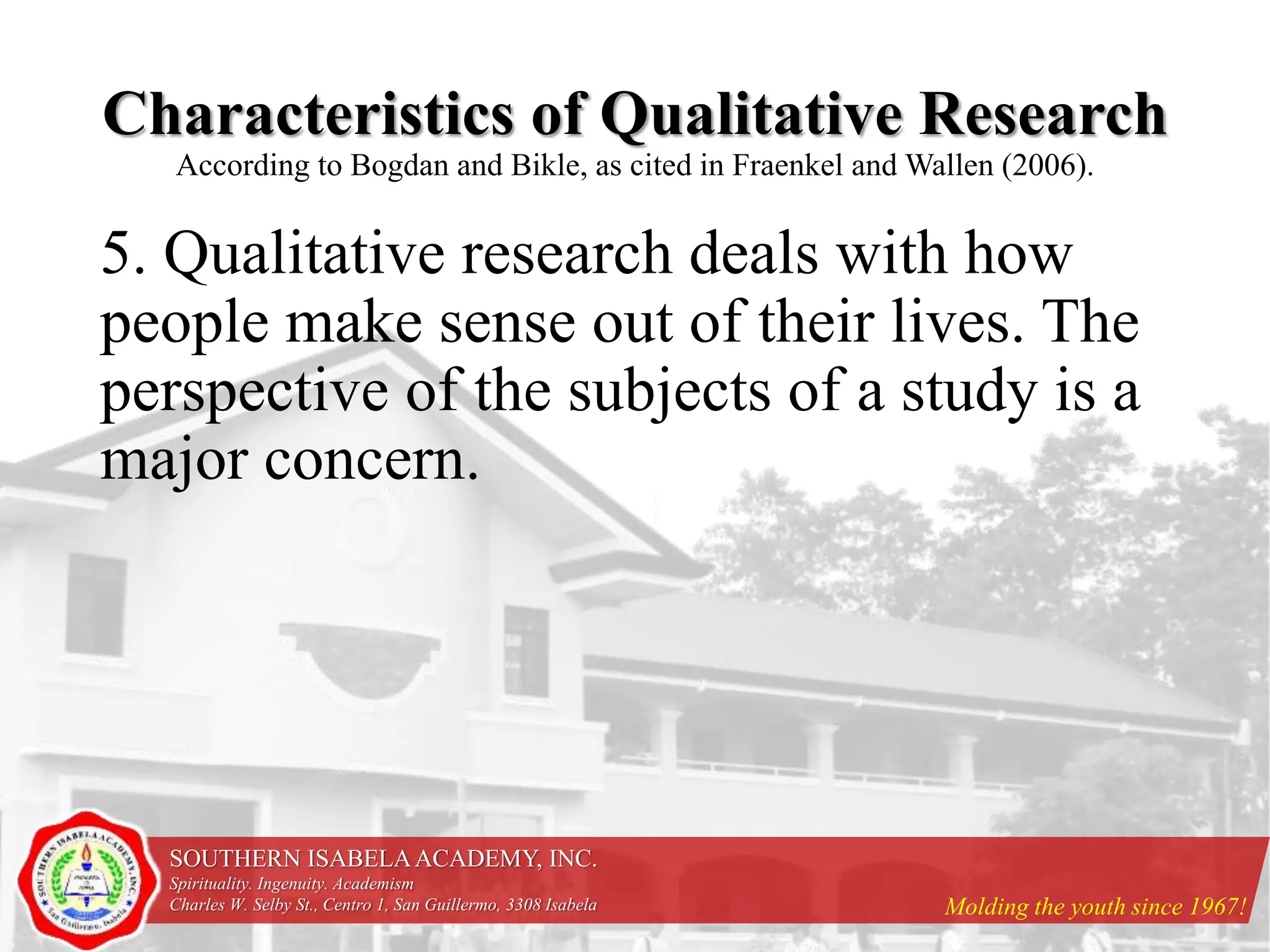 3.1 the nature of qualitative research | PPTX