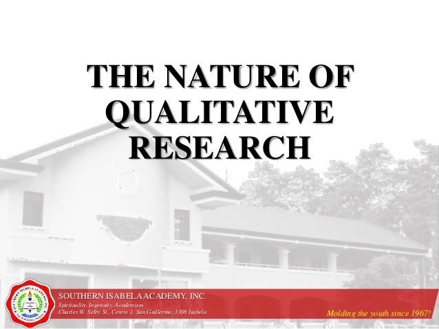 3 1 The Nature Of Qualitative Research 3-1-the-nature-of-qualitative-research