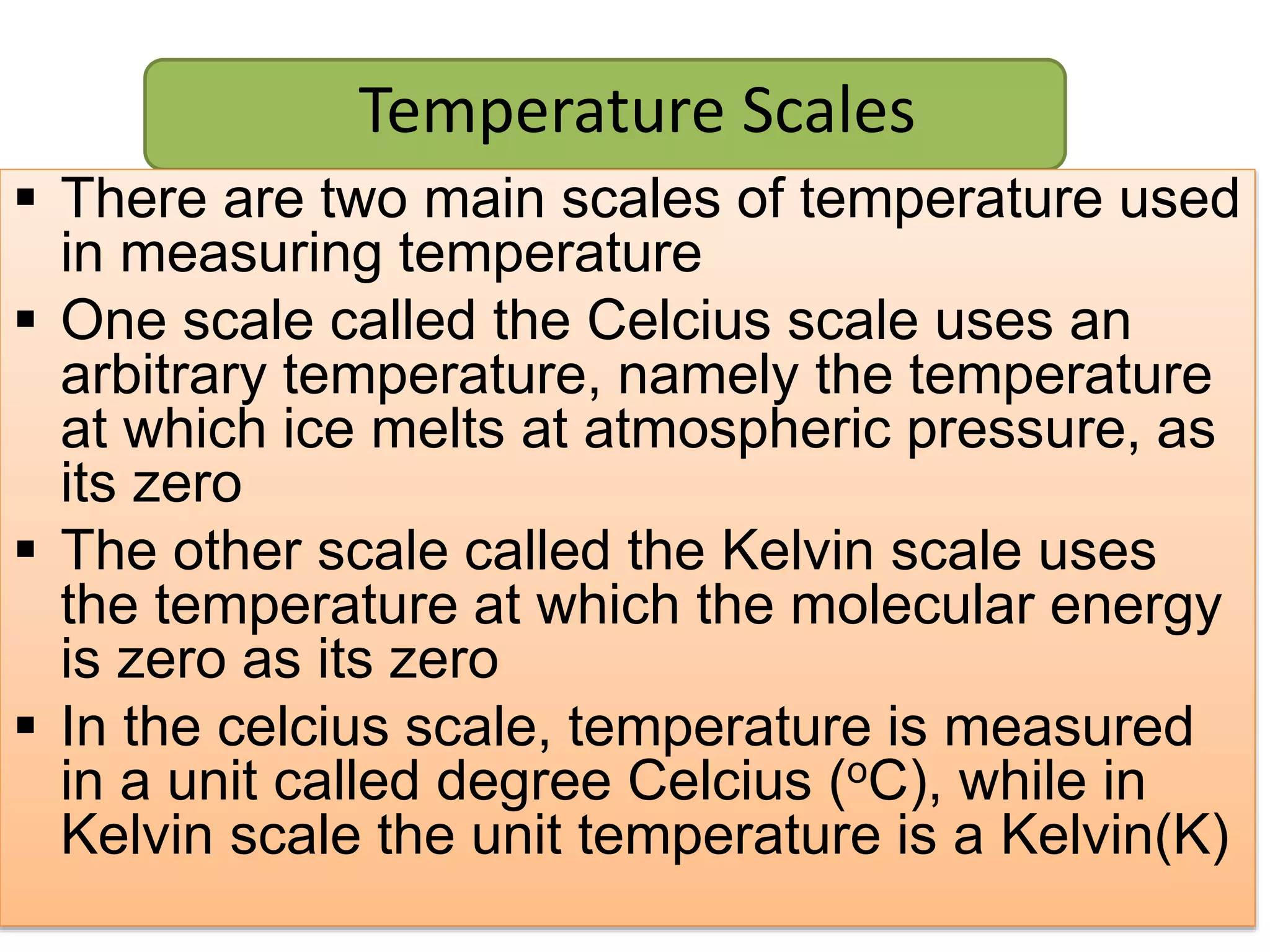3. temperature and measuring heat | PPTX