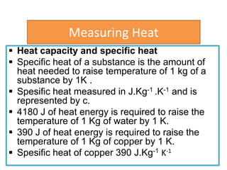 3. temperature and measuring heat | PPT