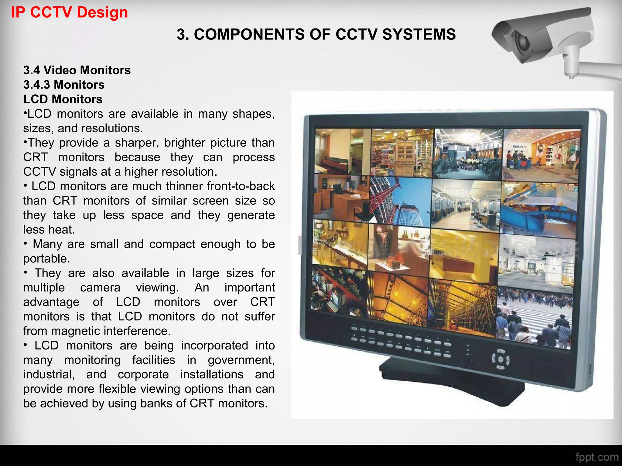 3.4 IP CCTV video monitors | PPT
