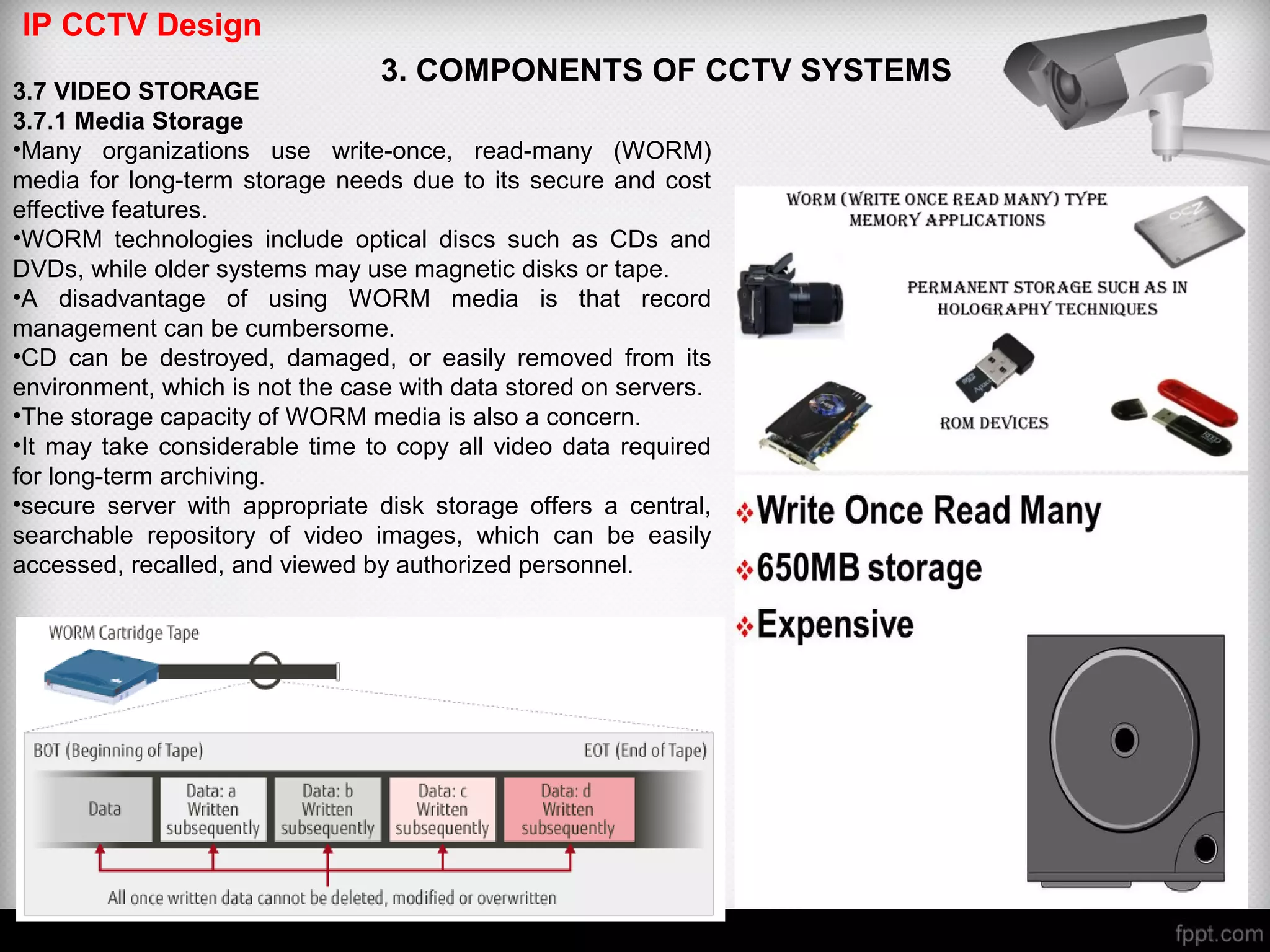 3.5 switcher , multiplexer , recorder and storage | PPT