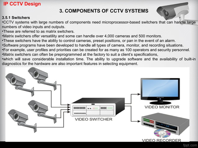 3.5 switcher , multiplexer , recorder and storage | PPT | Cameras and ...
