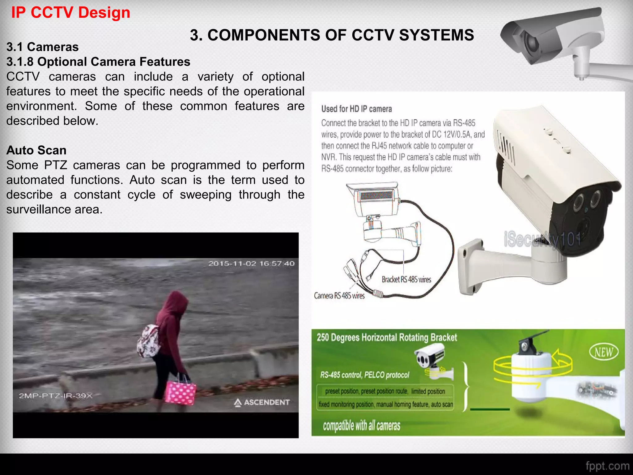 3.1 IP CCTV cameras | PPT