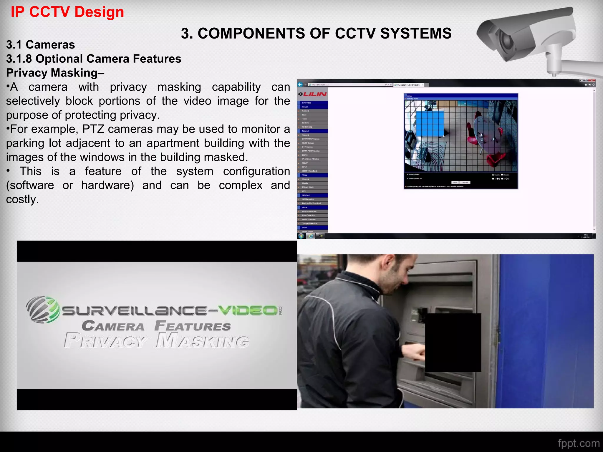 3.1 IP CCTV cameras | PPT