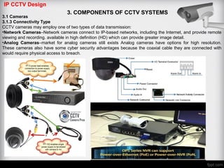 3.1 IP CCTV cameras | PPT