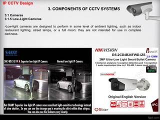 3.1 IP CCTV cameras | PPT