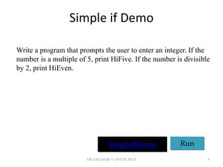 3.1 conditional statement | PPTX | Programming Languages | Computing
