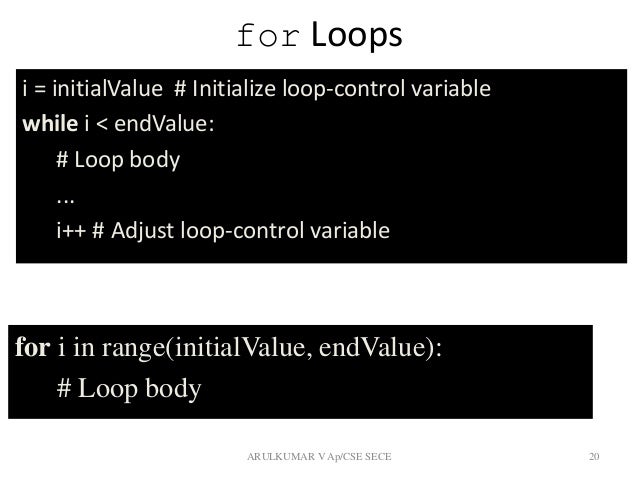 3.2 looping statement
