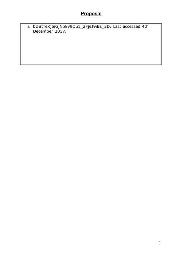 3. Proposal sf 2017 | PDF