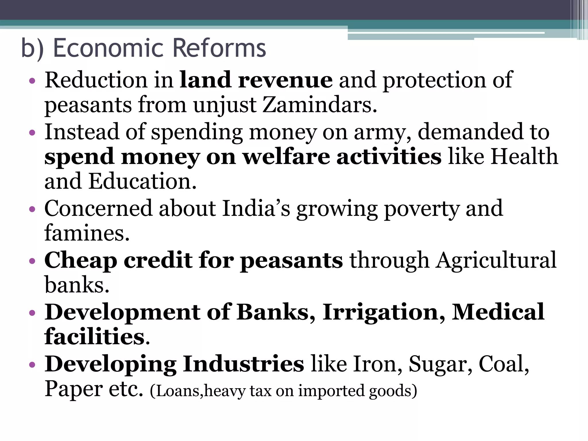 First Phase of Indian National Movement (Objectives & Methods of ...