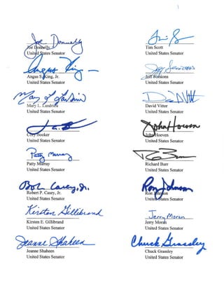3 18-14 letter to potus re iran negotiations | PDF