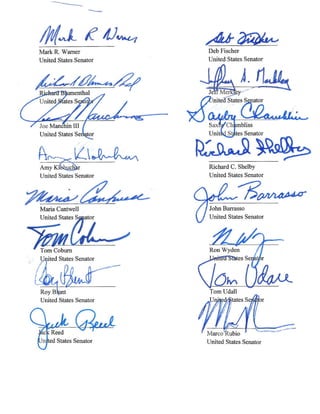 3 18-14 letter to potus re iran negotiations | PDF