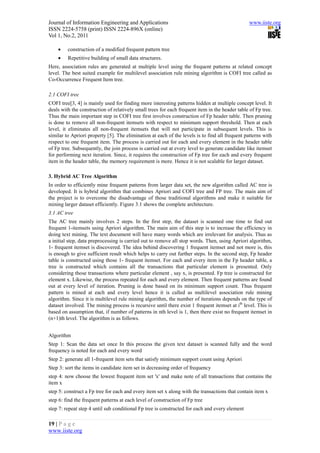 3.[18 22]hybrid association rule mining using ac tree | PDF