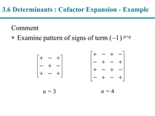 Chapter 3: Linear Systems and Matrices - Part 3/Slides | PDF