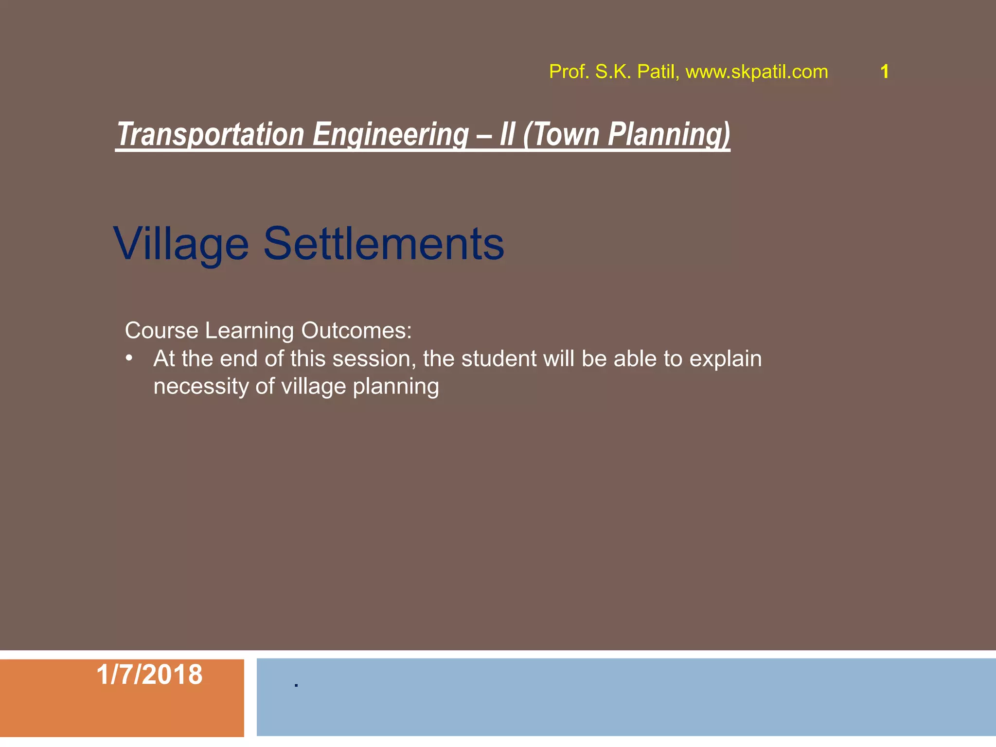3.4 village planning | PDF