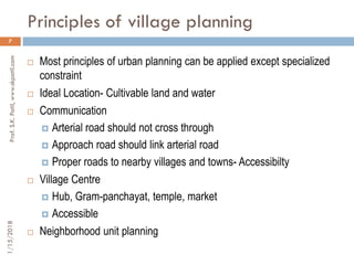 3.4 village planning | PPT