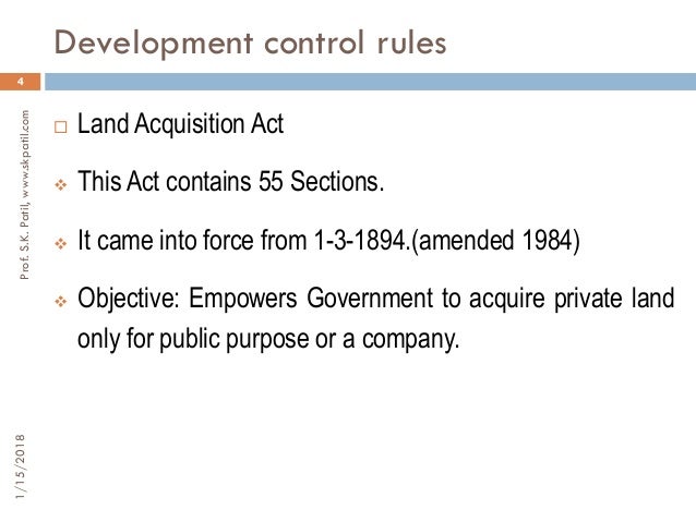 3 3 Land Acquisition Act