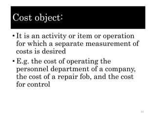 Nature of Costs | PPTX
