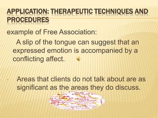 Example Of Free Association